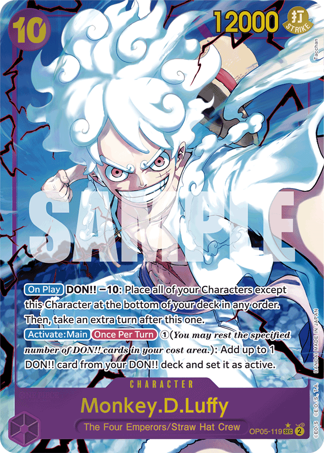 OP05-119 Monkey.D.Luffy (Alternative Art - PRB01) | Guild Dreams