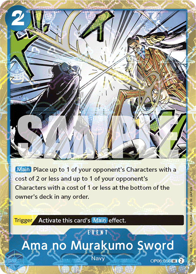 OP06-056 Ama no Murakumo Sword (Jolly Roger Foil) | Guild Dreams