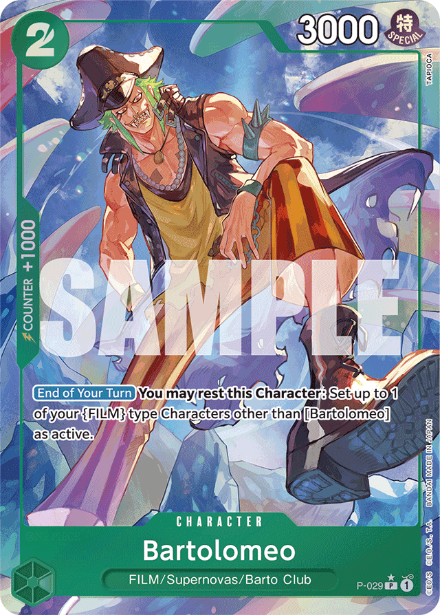 P-029 Bartolomeo (Full Art) | Guild Dreams