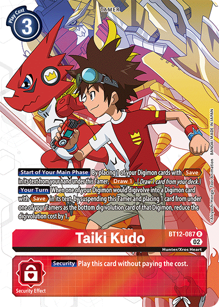 BT12-087 Taiki Kudo (Alternative Art) | Guild Dreams
