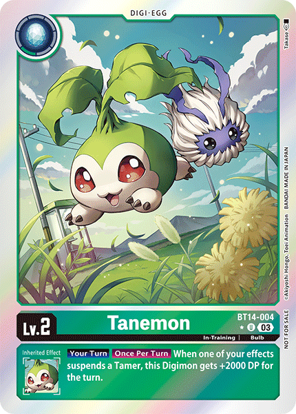 BT14-004 Tanemon (Alternative Art) | Guild Dreams