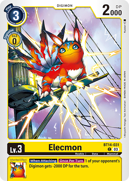 BT14-031 Elecmon | Guild Dreams