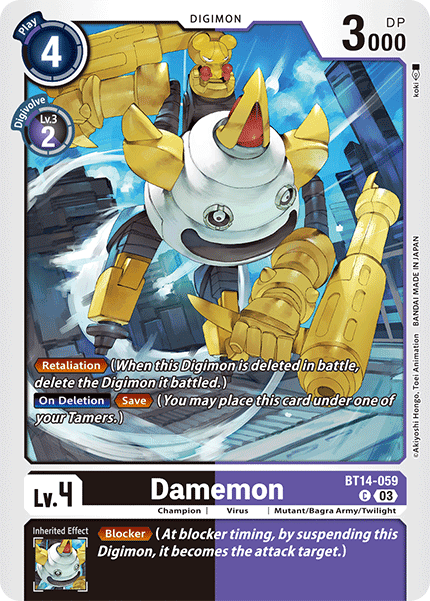BT14-059 Damemon | Guild Dreams