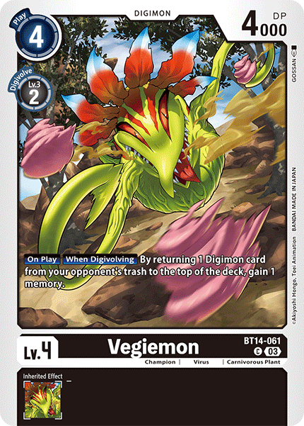BT14-061 Vegiemon | Guild Dreams