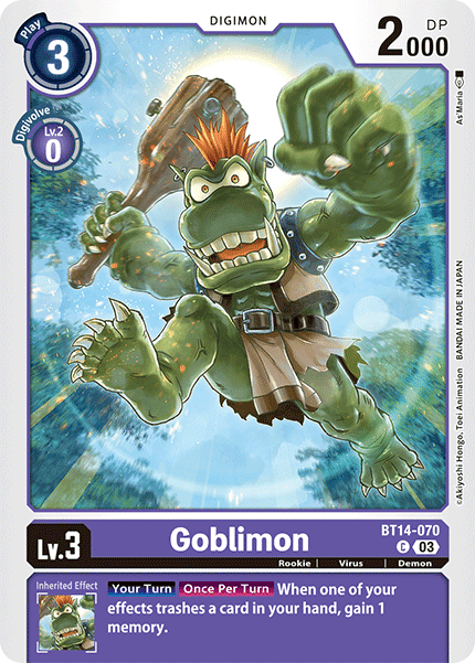 BT14-070 Goblimon | Guild Dreams