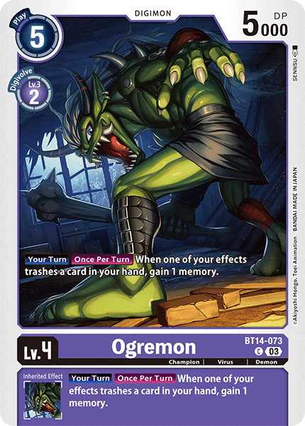 BT14-073 Ogremon | Guild Dreams
