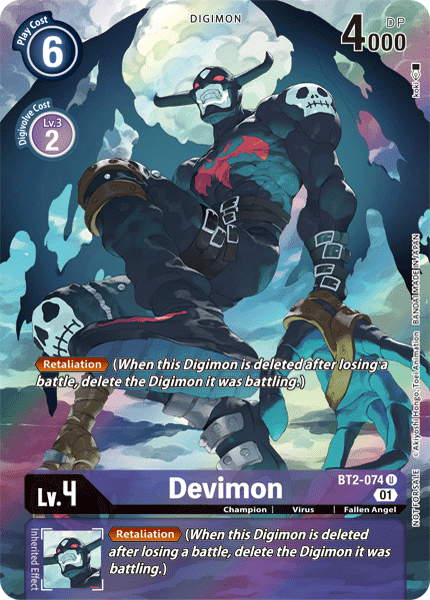BT2-074 Devimon (Alternative Art) | Guild Dreams
