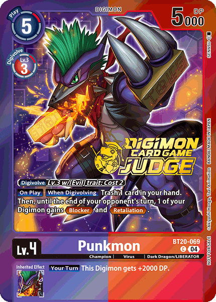BT20-069 Punkmon (Judge) | Guild Dreams