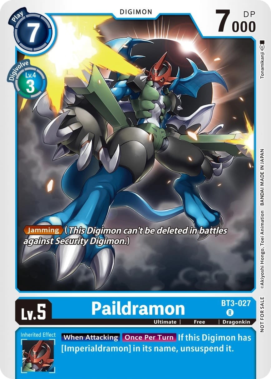 BT3-027 Paildramon (Beginning Deck) | Guild Dreams