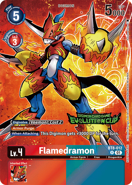 BT8-012 Flamedramon (Alternative Art - ECP) | Guild Dreams