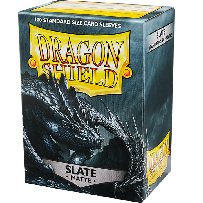 Protectores Dragon Shield: Matte Standard - Slate | Guild Dreams