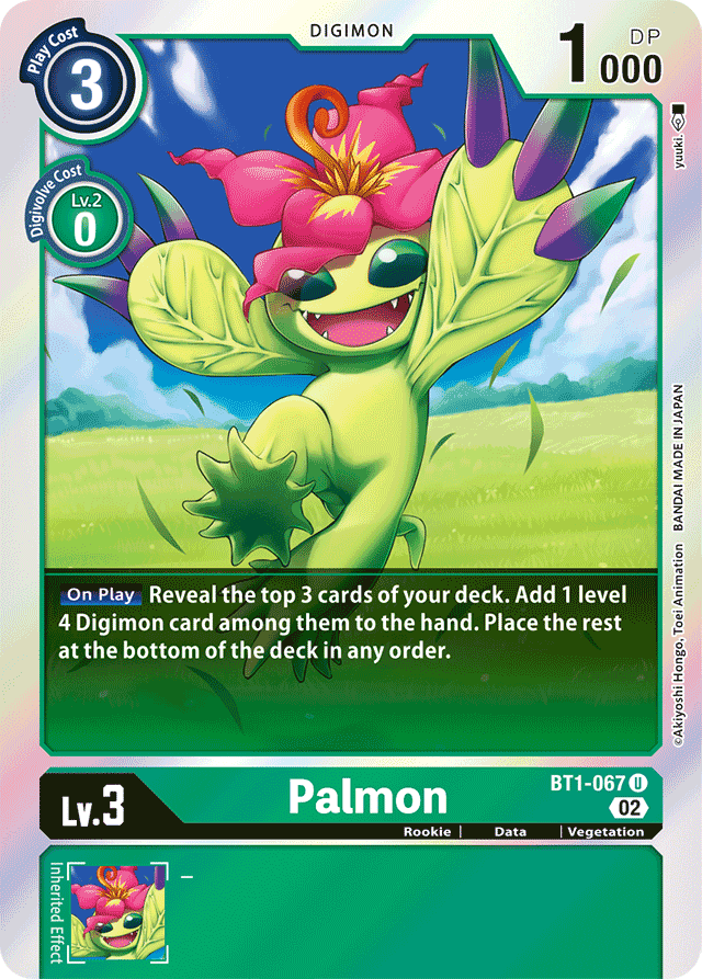 BT1-067 Palmon (RB1) | Guild Dreams