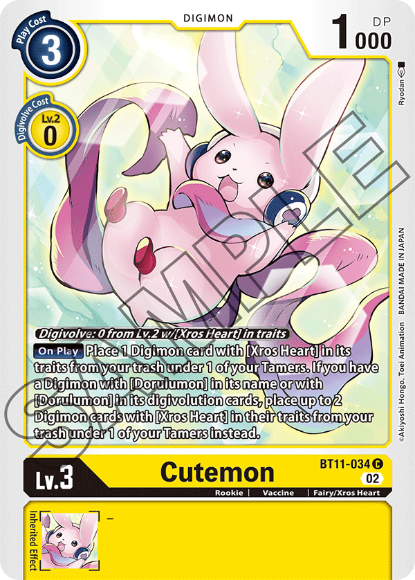 BT11-034 Cutemon | Guild Dreams