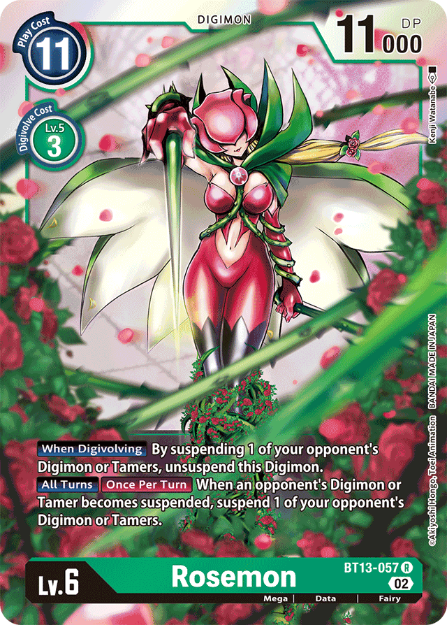 BT13-057 Rosemon | Guild Dreams
