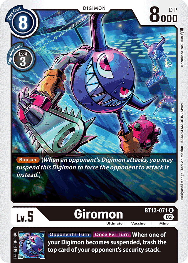 BT13-071 Giromon | Guild Dreams