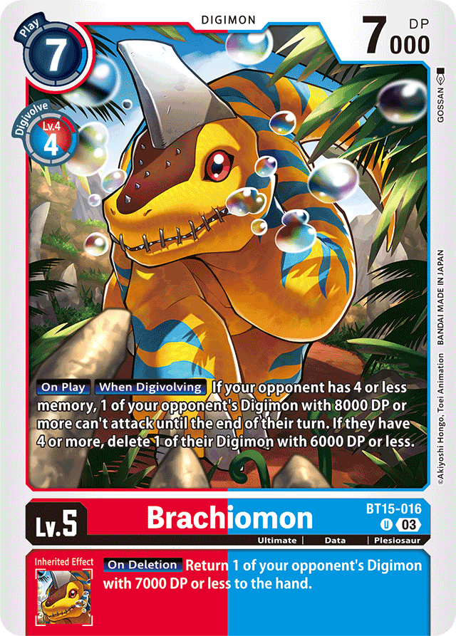 BT15-016 Brachiomon | Guild Dreams