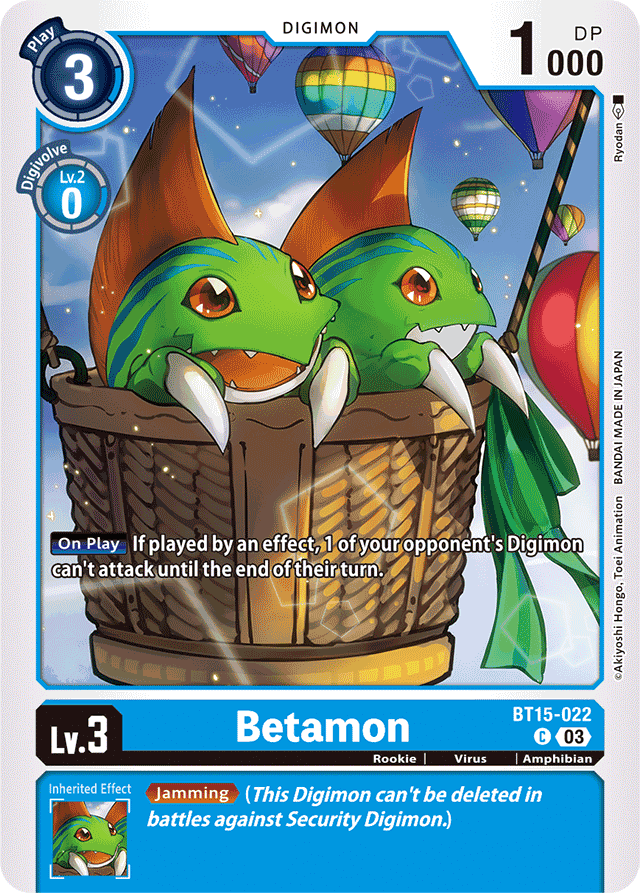 BT15-022 Betamon | Guild Dreams