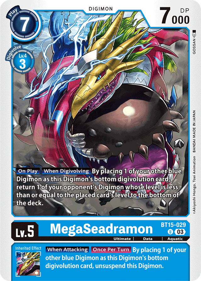 BT15-029 MegaSeadramon | Guild Dreams