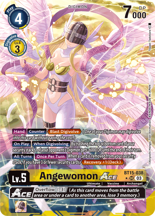 BT15-038 Angewomon ACE (Alternative Art) | Guild Dreams