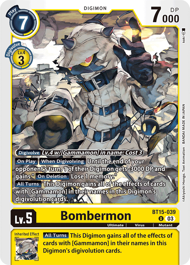 BT15-039 Bombermon | Guild Dreams