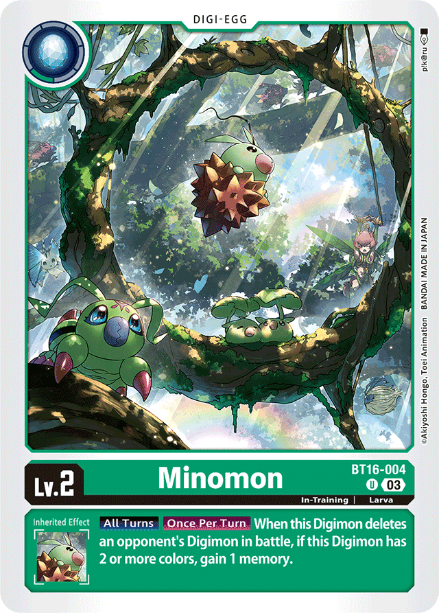 BT16-004 Minomon | Guild Dreams