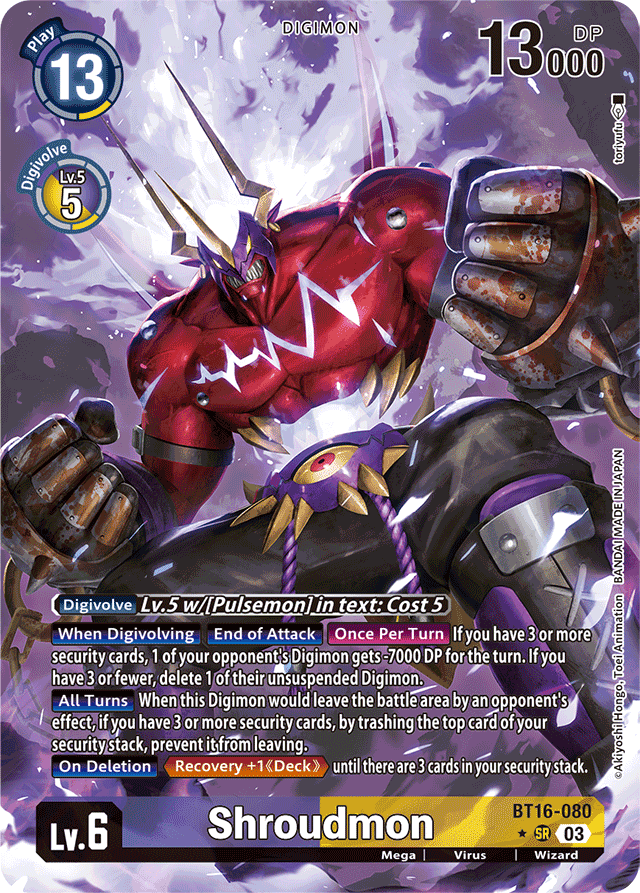 BT16-080 Shroudmon (Alternative Art) | Guild Dreams