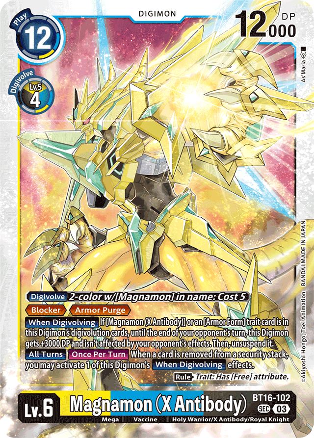 BT16-102 Magnamon (X Antibody) | Guild Dreams