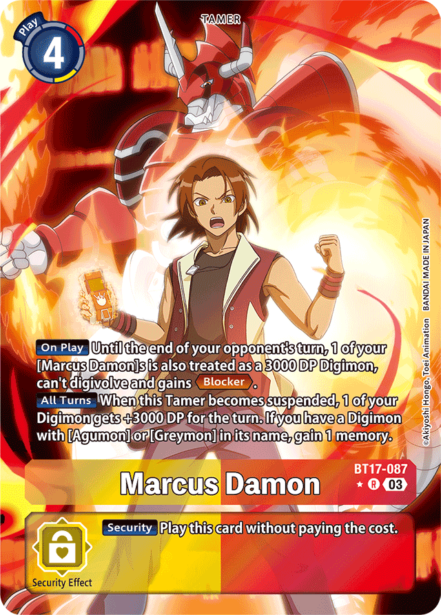BT17-087 Marcus Damon (Alternative Art) | Guild Dreams