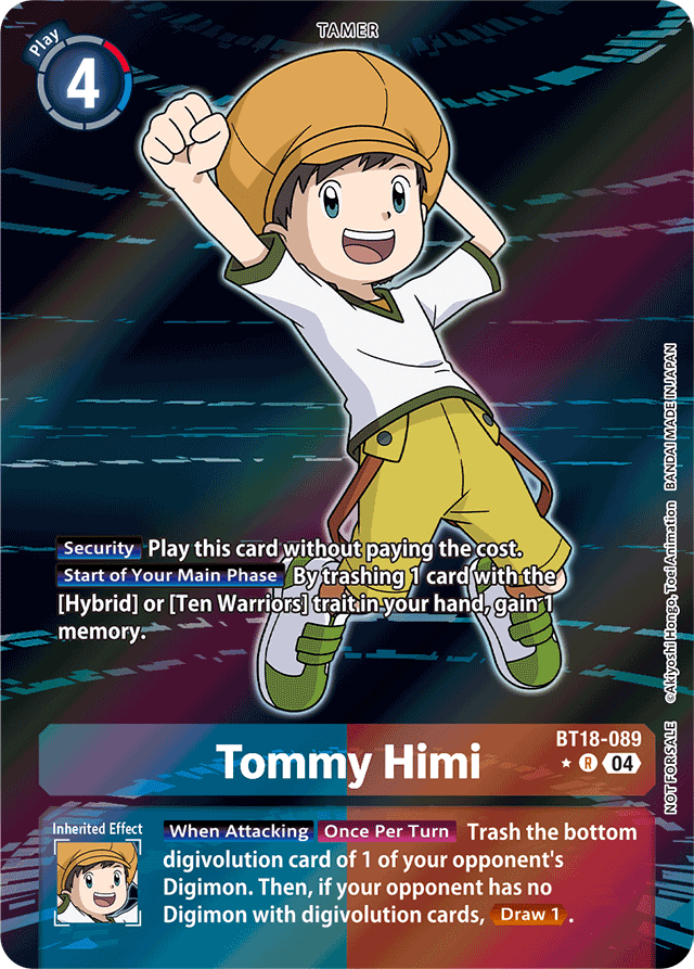BT18-089 Tommy Himi (Alternative Art) | Guild Dreams