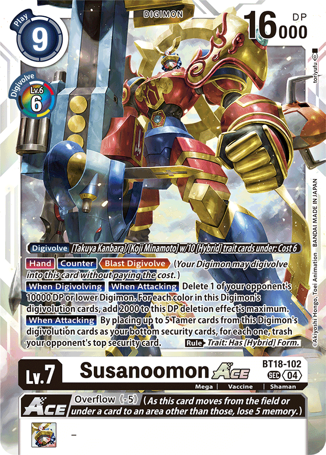 BT18-102 Susanoomon ACE | Guild Dreams