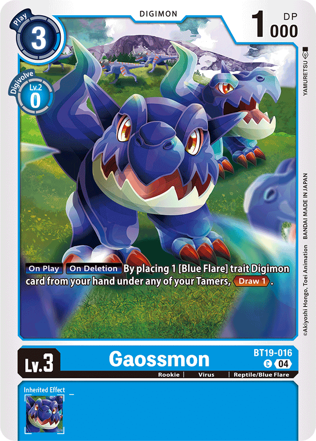 BT19-016 Gaossmon | Guild Dreams