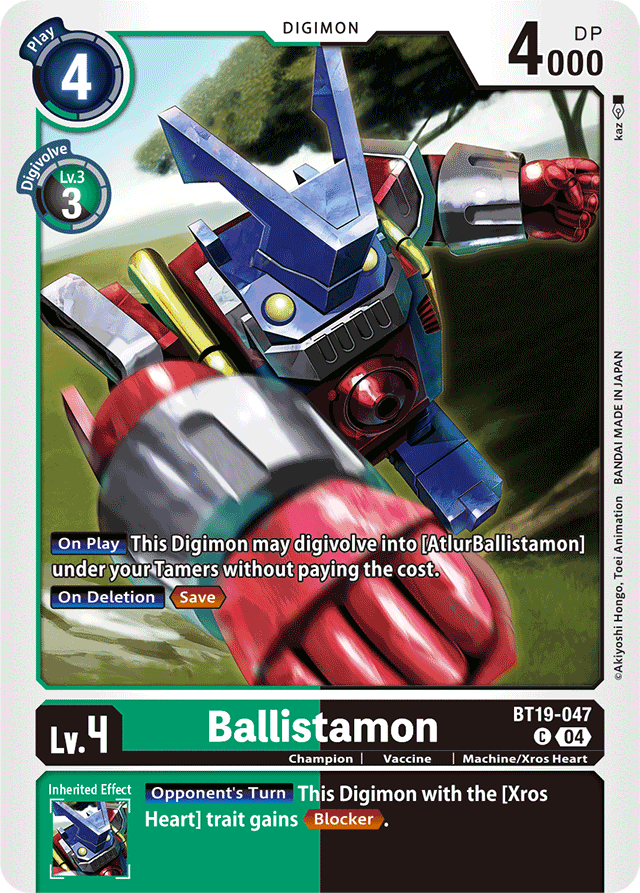 BT19-047 Ballistamon | Guild Dreams