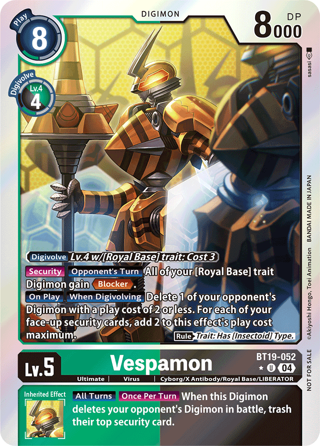 BT19-052 Vespamon (Alternative Art) | Guild Dreams