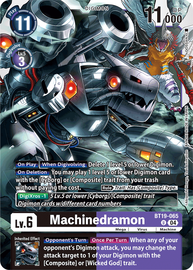 BT19-065 Machinedramon | Guild Dreams