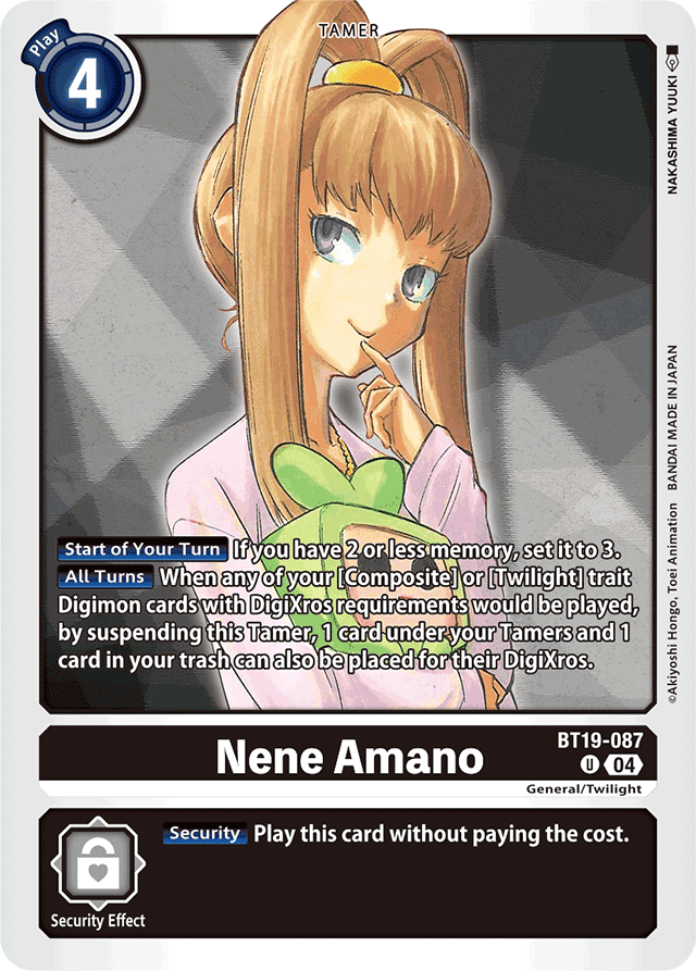 BT19-087 Nene Amano | Guild Dreams