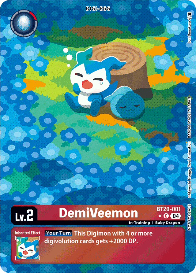BT20-001 DemiVeemon (Alternative Art) | Guild Dreams