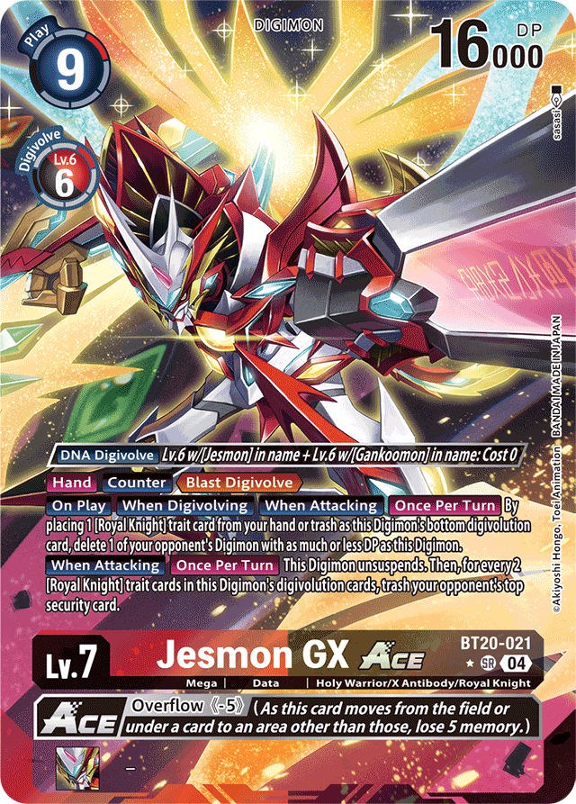 BT20-021 Jesmon GX ACE (Alternative Art) | Guild Dreams