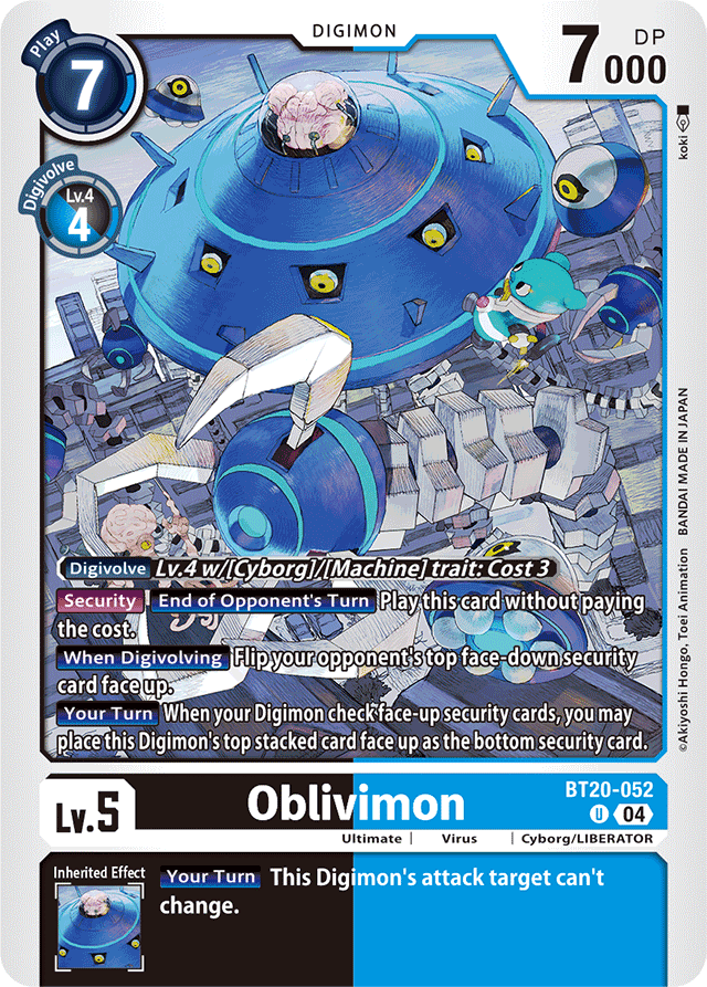 BT20-052 Oblivimon | Guild Dreams