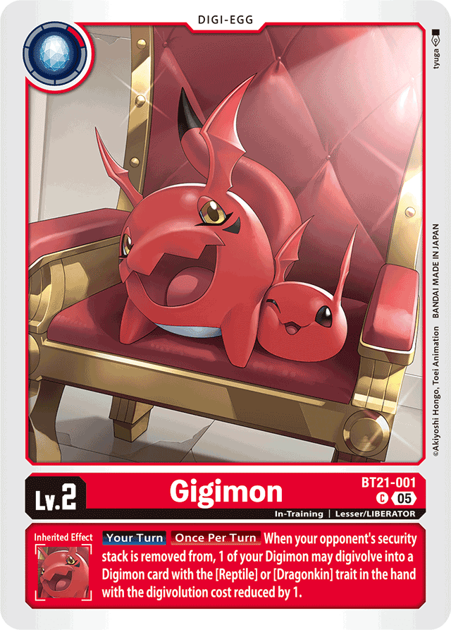 BT21-001 Gigimon | Guild Dreams
