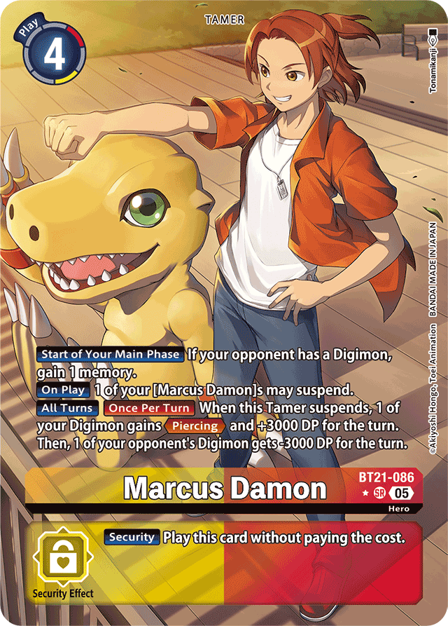 BT21-086 Marcus Damon (Alternative Art) | Guild Dreams