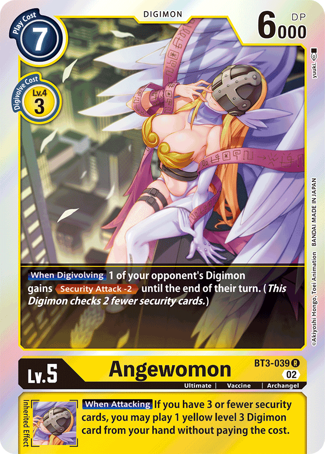 BT3-039 Angewomon (RB1) | Guild Dreams