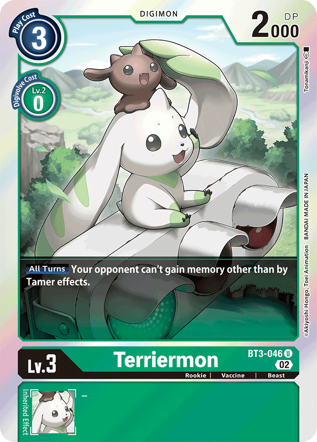 BT3-046 Terriermon (RB1) | Guild Dreams