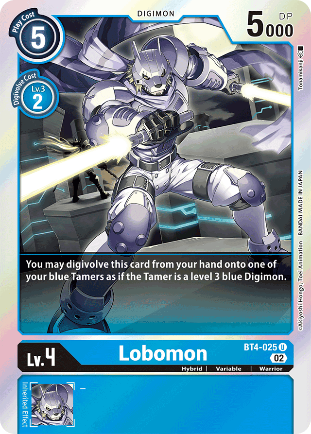 BT4-025 Lobomon (RB1) | Guild Dreams