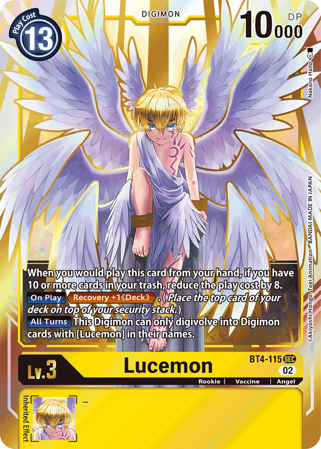 BT4-115 Lucemon (RB1) | Guild Dreams