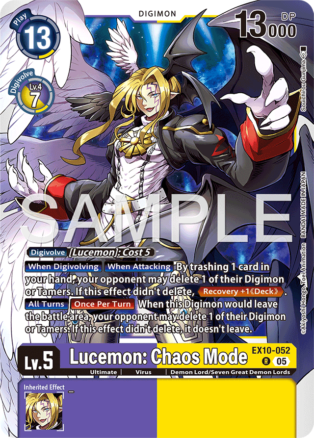 EX10-052 Lucemon: Chaos Mode | Guild Dreams