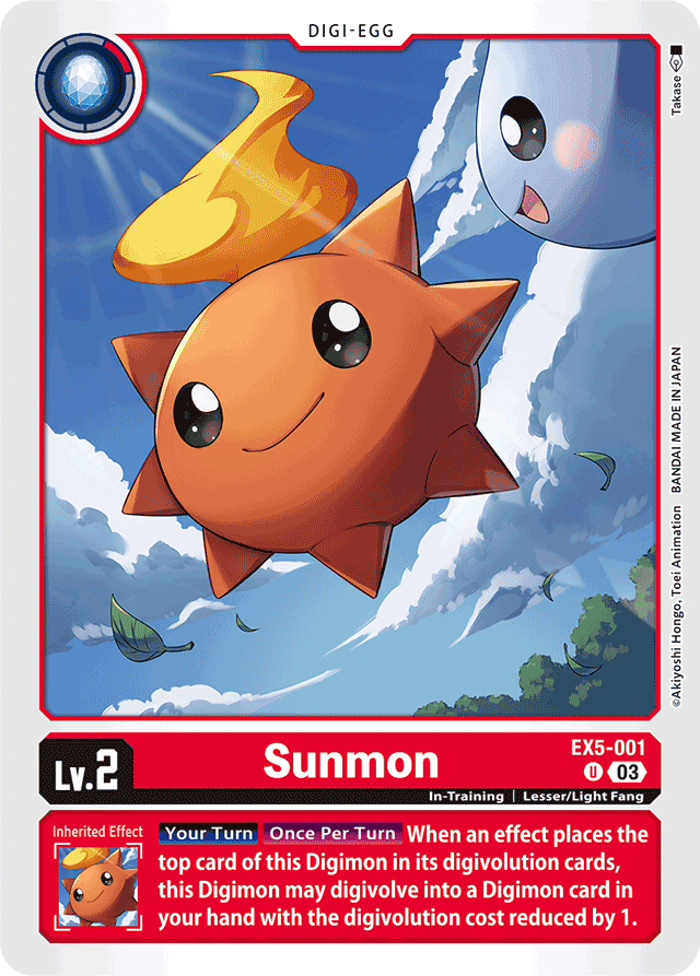 EX5-001 Sunmon (Alternative Art) | Guild Dreams