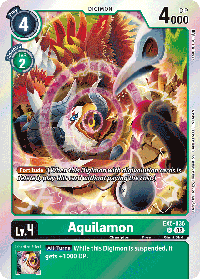 EX5-036 Aquilamon | Guild Dreams