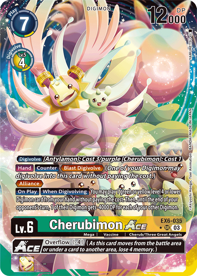 EX6-035 Cherubimon ACE (Alternative Art) | Guild Dreams