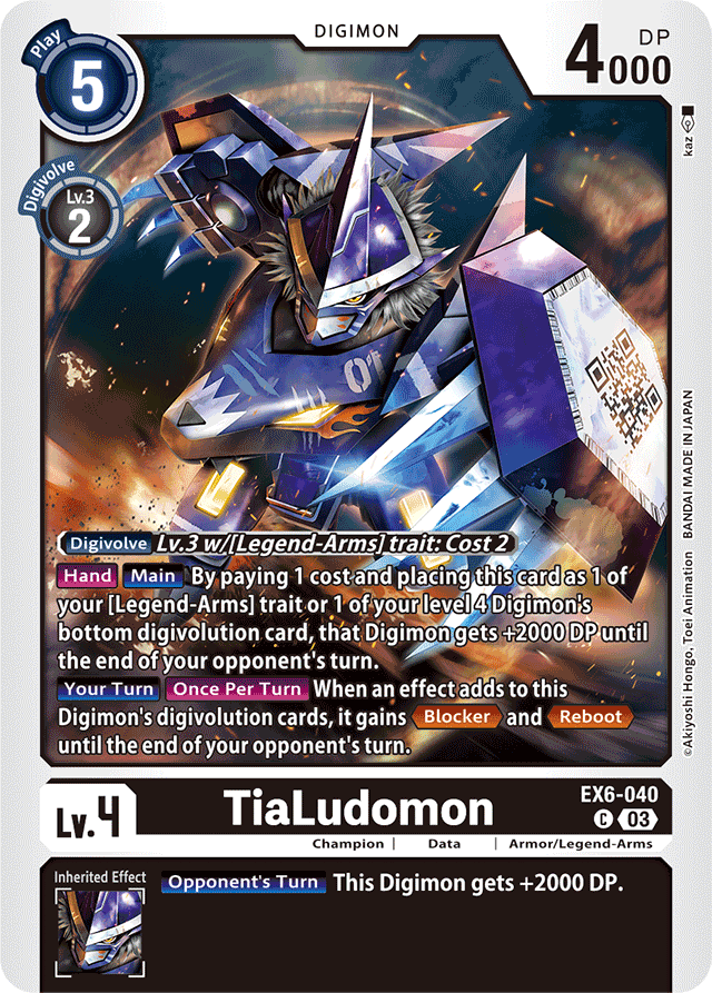 EX6-040 TiaLudomon | Guild Dreams
