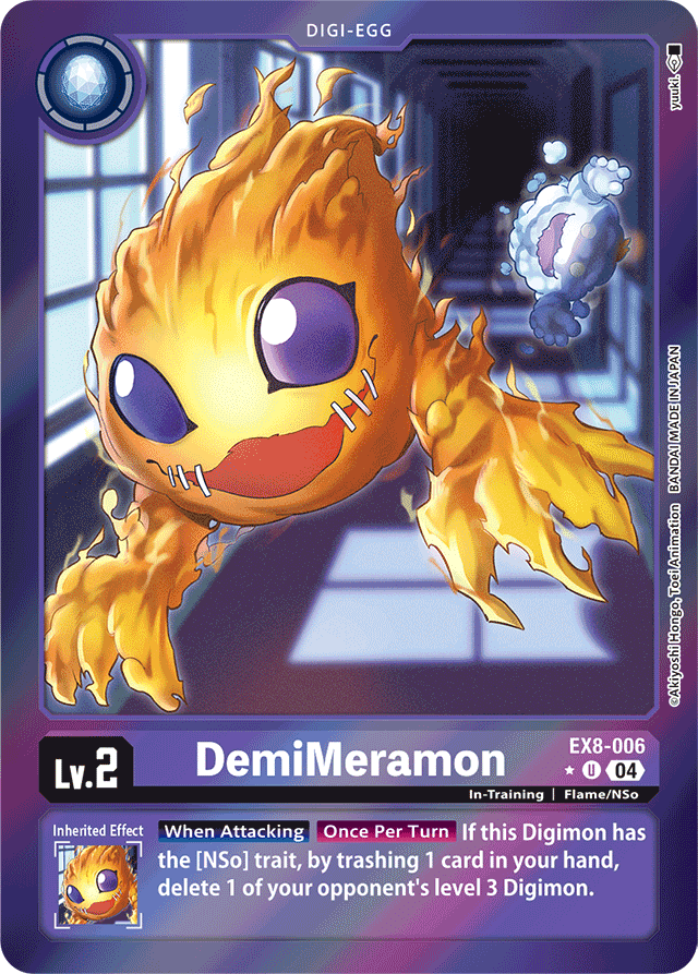 EX8-006 DemiMeramon (Alternative Art) | Guild Dreams